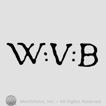 Mark with Letters WVB written with pellets | #135675