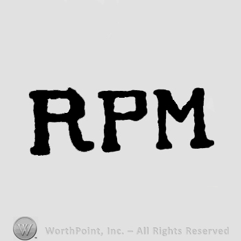 Mark with Letters RPM | #135922
