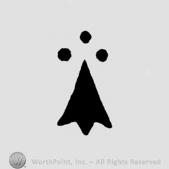 Mark with An arrowhead with three dots above | #136082