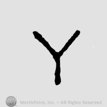 Mark with The letter "Y". | #136104