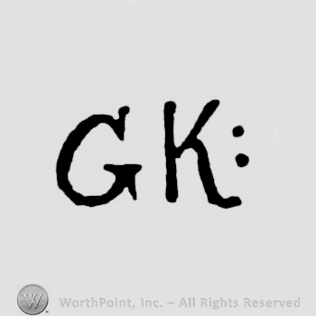 Mark with GK written | #136540