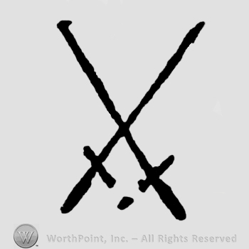 Mark with two crossed swords | #136735