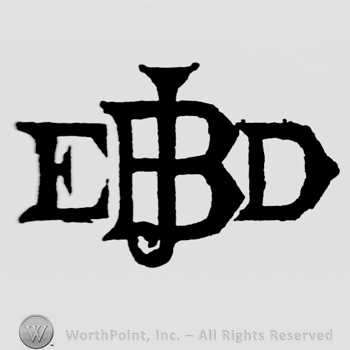 Mark with The monogram of letters "JEBD". | #138493
