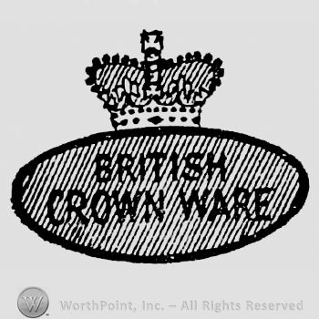 Mark with A crown, an oval and the text "BRITISH | #138713