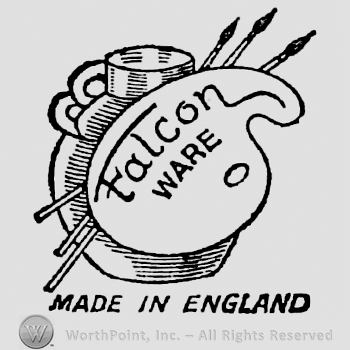 Mark with Falcon Ware stylized written on a | #138731