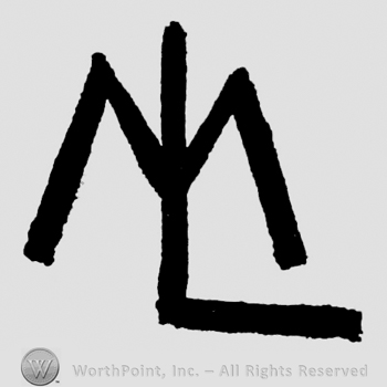 Mark with Monogram of initials: M over L | #138762