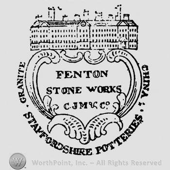 Mark with Large building on top. Fenton Stone | #138849