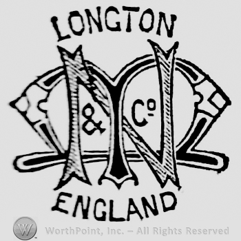 Mark with Longton capital written above monogram | #139129