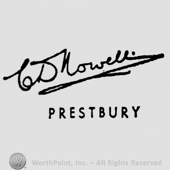 Mark with C D Nowell's signature above capital | #139166