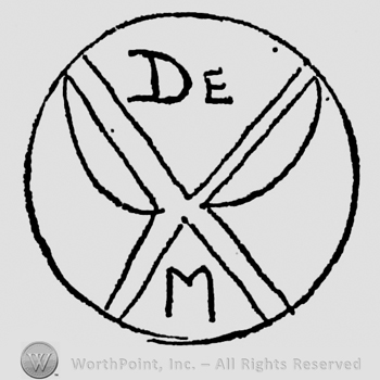 Mark with De written above, M written below, | #139222