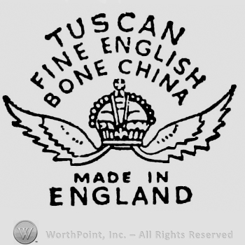 Mark with Tuscan Fine English Bone China curved | #139266