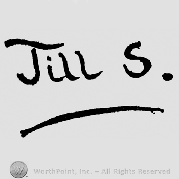 Mark with Till S. handwritten and underlined | #139476
