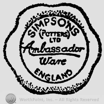 Mark with The text "Simpsons Potters Ltd | #139531