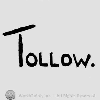 Mark with Capital written: Tollow | #139681