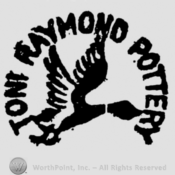 Mark with Toni Raymond Pottery curved written | #139682