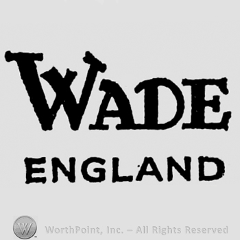 Mark with Wade bold large capital font written | #139724