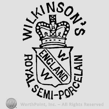 Mark with Wilkinson's curved written above crown. | #139827