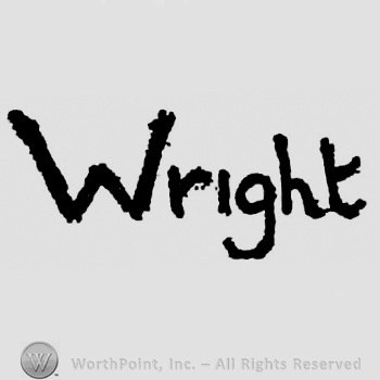 Mark with The word "Wright". | #139961
