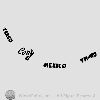 Mark with The text "TAXCO Cony MEXICO TM-40". | #142659