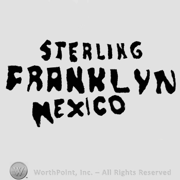 Mark with The text "STERLING FRANKLYN MEXICO". | #142734