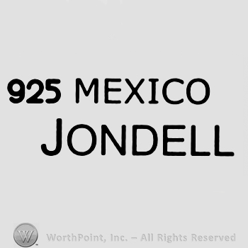 Mark with The number "925" and the text "MEXICO | #142797