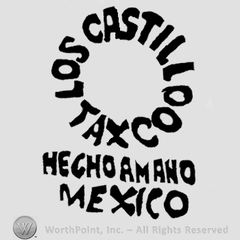 Mark with The text "LOS CASTILLO TAXCO HECHO A | #142905