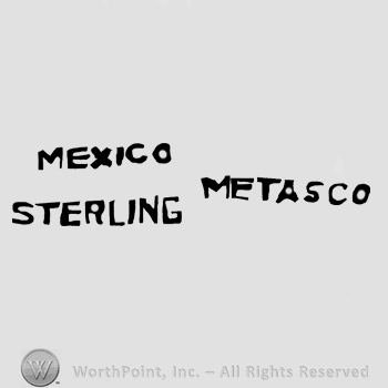 Mark with The text "MEXICO METASCO STERLING". | #142975