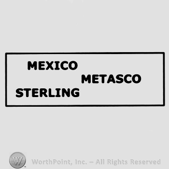 Mark with The text "MEXICO METASCO STERLING" and | #142976