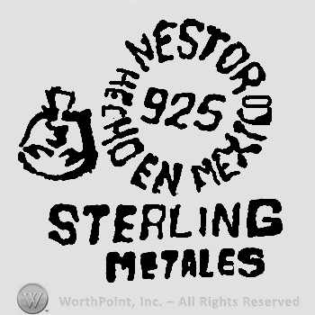Mark with The words "Sterling Metales Nestor | #143010