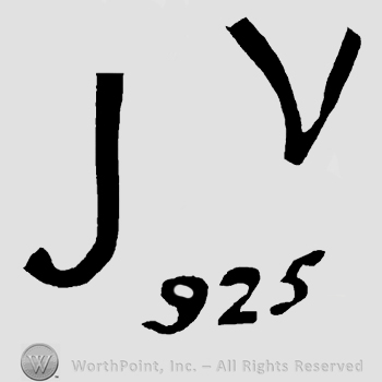 Mark with The letters "JV" and the number "925". | #143343
