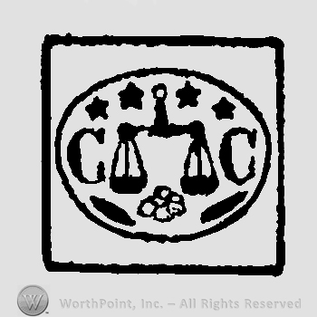 Mark with Uppercase letters CC left and right of | #145002