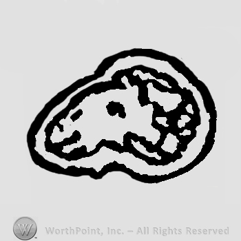 Mark with Ram head facing left | #145462