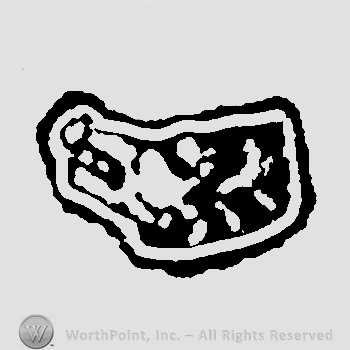 Mark with Boar half face facing left | #145487