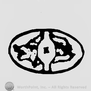 Mark with Boar head inside an oval with white | #145491