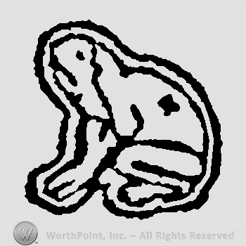 Mark with Frog facing left | #145647