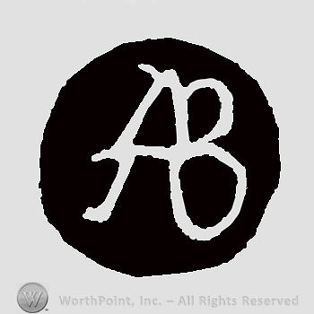 Mark with Monogram of A B inside shield | #146036