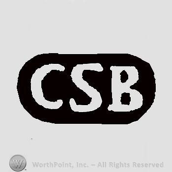 Mark with Initials C S B inside black rectangular | #146193