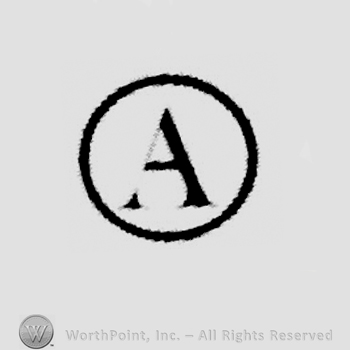 Mark with Circle enclosing letter a. | #147638