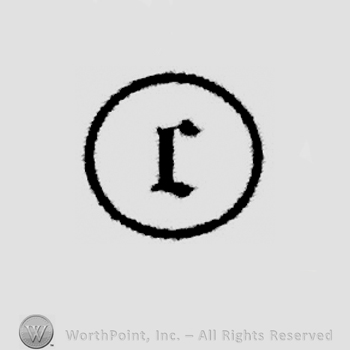 Mark with Circle enclosing stylish letter c. | #147665