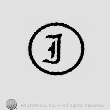 Mark with Circle enclosing stylish letter i. | #147696