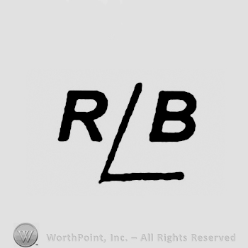 Mark with Initials RLB with enlarged L set | #148945