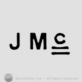 Mark with The letters "JMc". | #149055