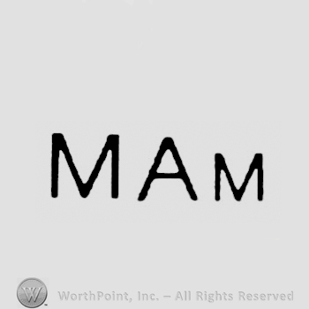Mark with The letters "MAM". | #149078
