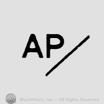Mark with The letters "AP" and a line. | #149228