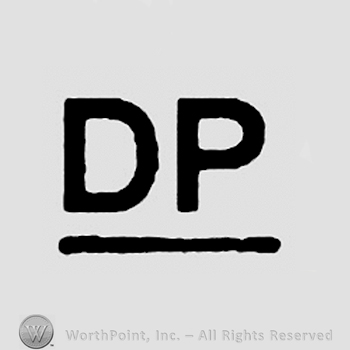 Mark with The letters "DP" and a line. | #149230