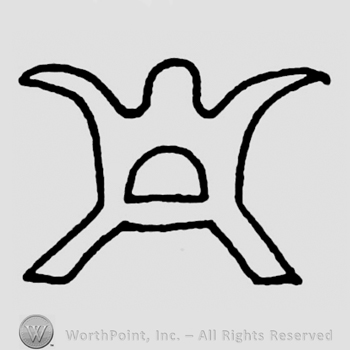 Mark with Reprezentation of a frog | #149278