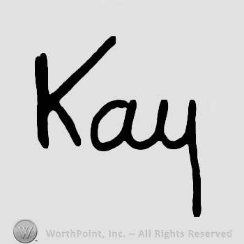 Mark with Kay written | #149315