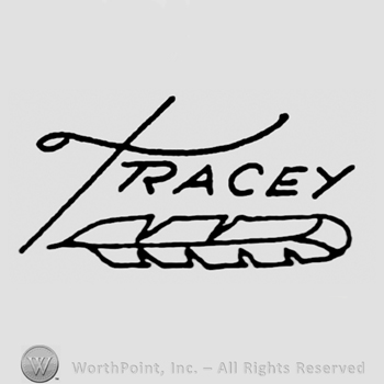 Mark with The word "TRACEY" and a feather. | #149559
