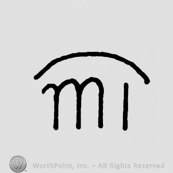 Mark with The letters "mI" and an arch. | #149665