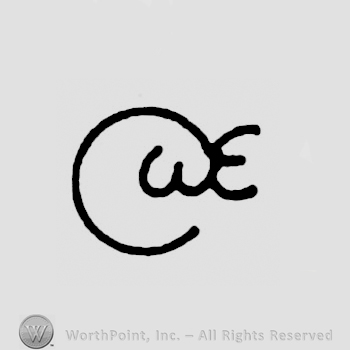 Mark with The monogram of letters "CWE". | #149672